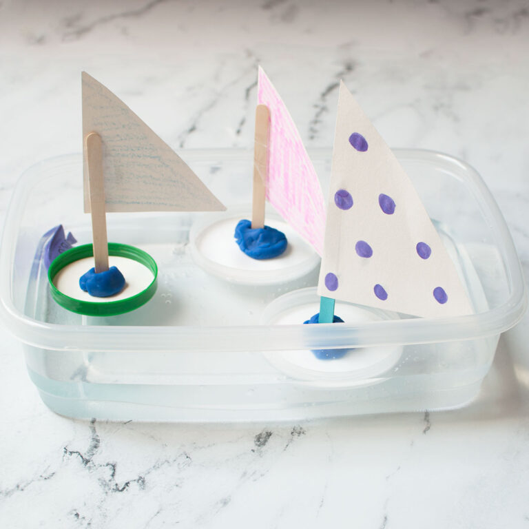 Boat Sensory Bin | Two Pink Peonies