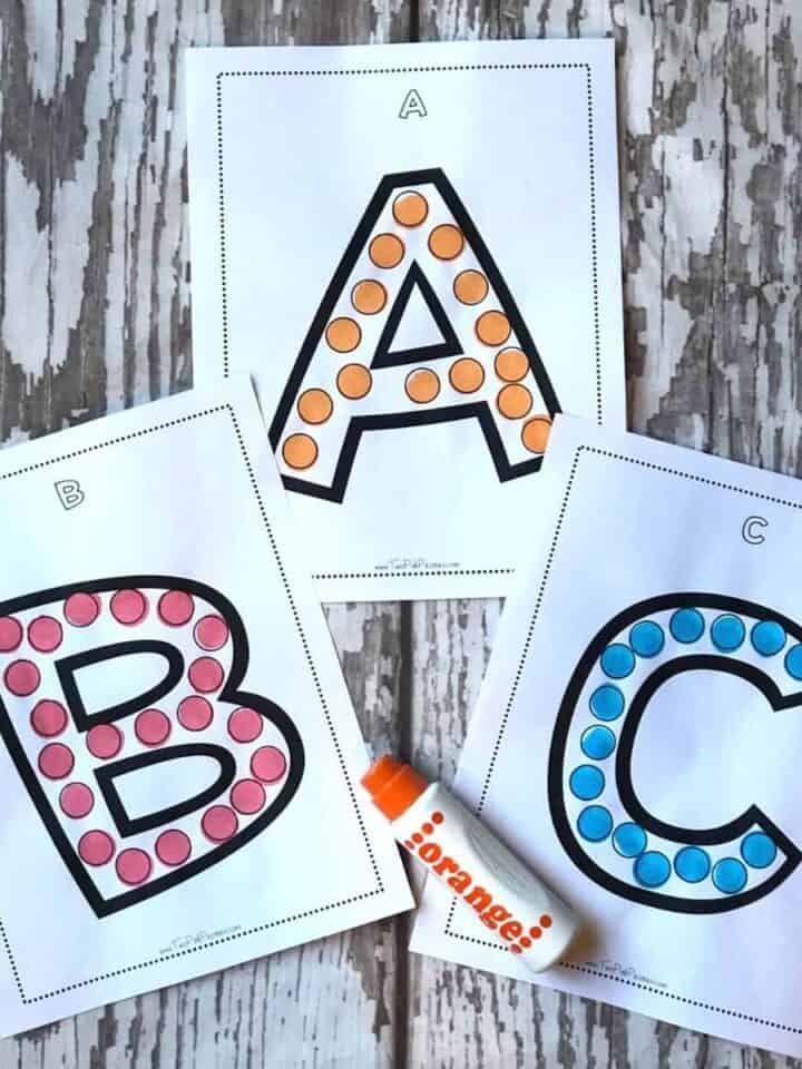 Numbers Dot Marker Printable {Instant Download!}