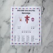 Easter Secret Message Printable {Instant Download}