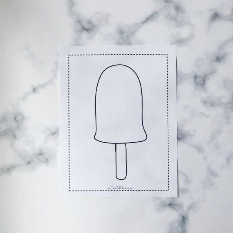 Free Printable Popsicle Templates Instant Download {3 sizes}
