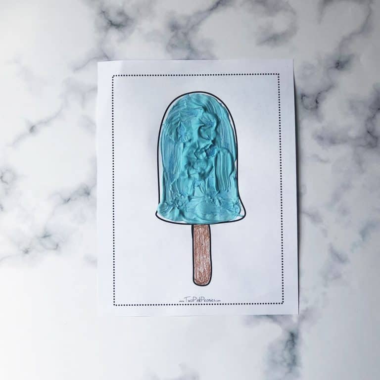 Free Printable Popsicle Templates Instant Download {3 sizes}