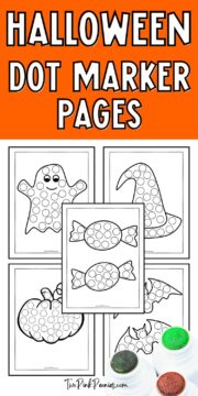 Halloween Dot Marker Printables {totally free with instant download!}