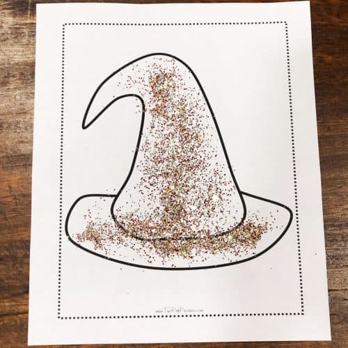 Witch Hat Printable Template {perfect for Halloween, INSTANT download}
