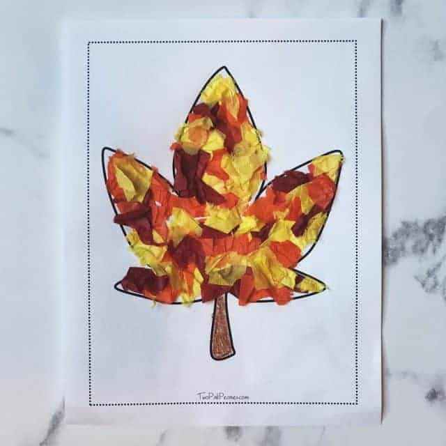 Maple Leaf Printable {totally free INSTANT download, no sign up required}