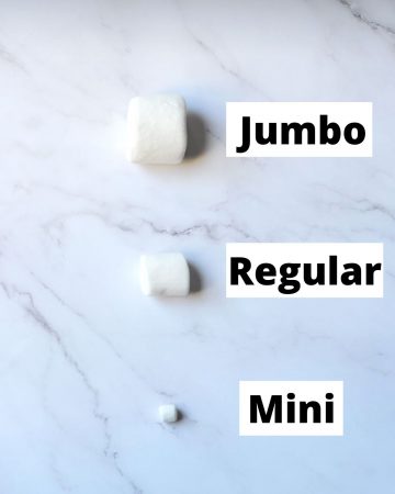 Rice Crispy Treats with Regular Marshmallows | Two Pink Peonies