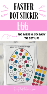 Easter Dot Sticker Activity {free & easy instant download!}