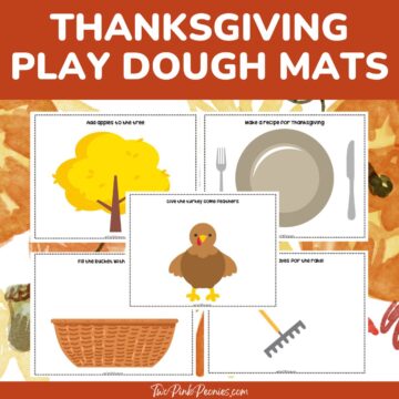Thanksgiving Play Dough Mats (video)