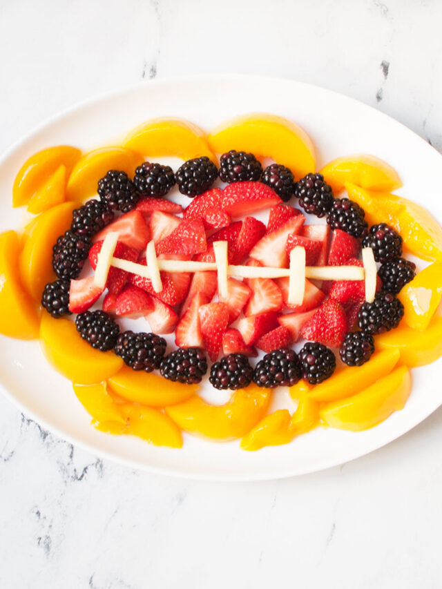 Fruit Salad with Sprite | Two Pink Peonies