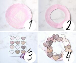 MLK Day Paper Plate Wreath | Two Pink Peonies