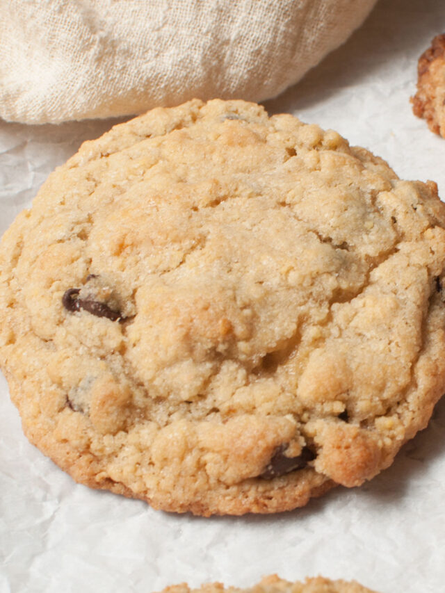 Corn Flake Chocolate Chip Cookies Recipe | Two Pink Peonies
