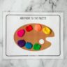 Back to School Play Dough Mats | Two Pink Peonies