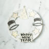 New Year's Paper Plate Craft | Two Pink Peonies