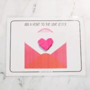 Valentine's Day Play Dough Mats | Two Pink Peonies