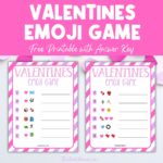 Valentines Emoji Game | Two Pink Peonies